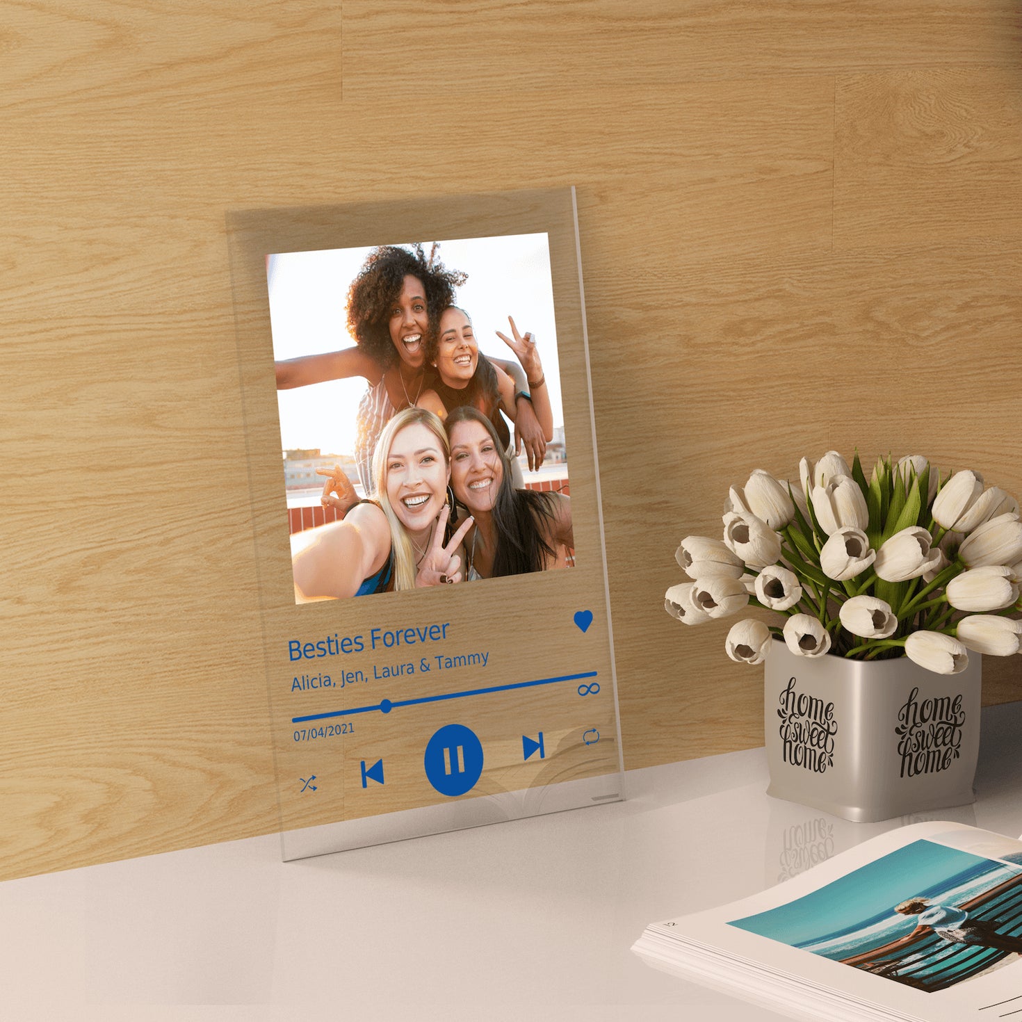 Song Plaque Album Cover Acrylic Music Plaque Personalized Gift – PixArts