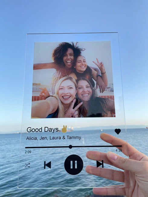 Song Plaque Album Cover Acrylic Music Plaque Personalized Gift – PixArts