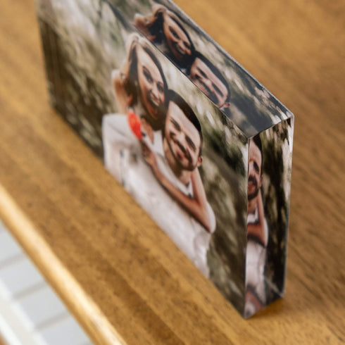 Acrylic Photo Block - Custom Photo Blocks Decor with 2x2 inch, 4x4 inch ...