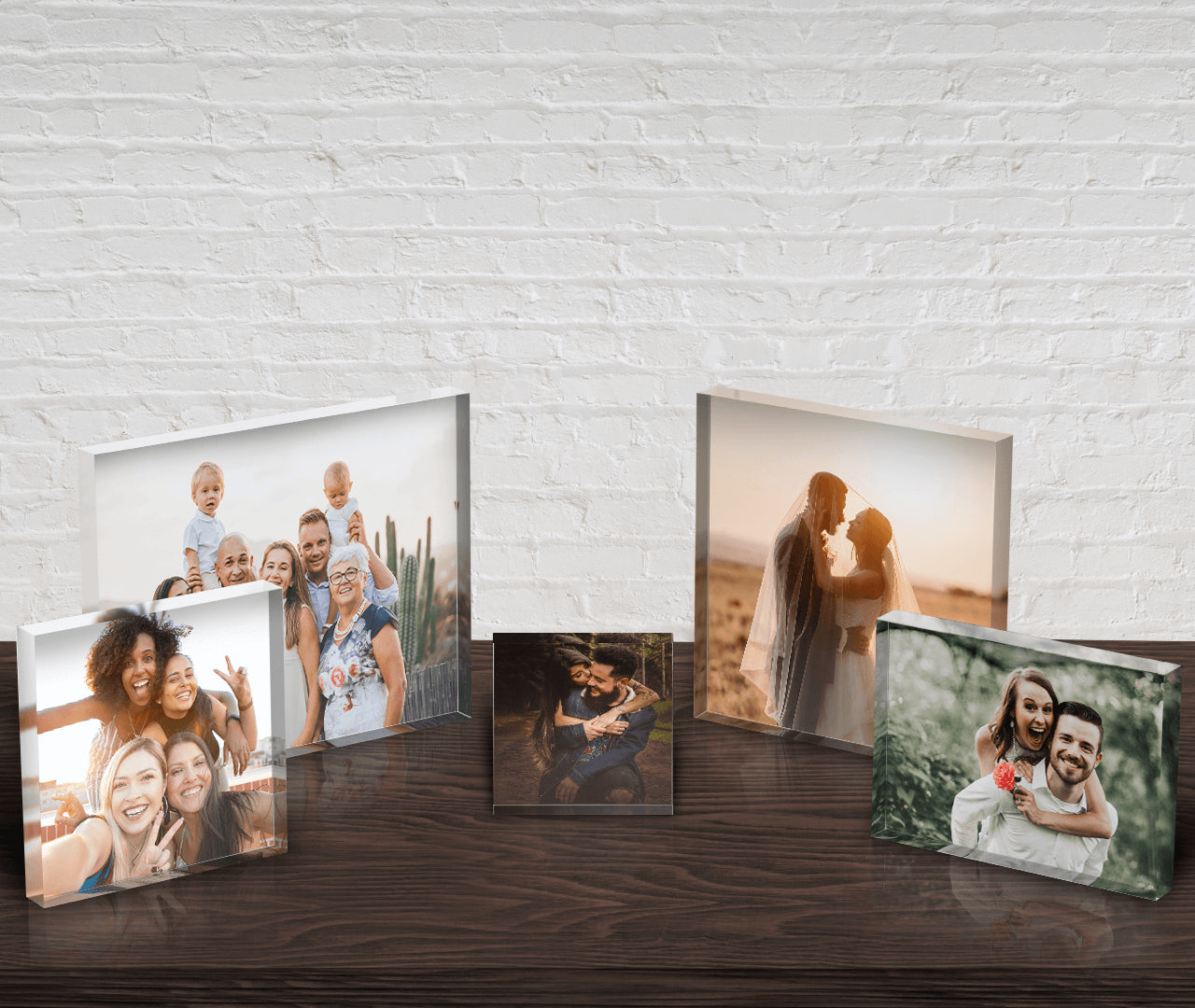 Acrylic Photo Block - Custom Photo Blocks Decor with 2x2 inch, 4x4 inch ...