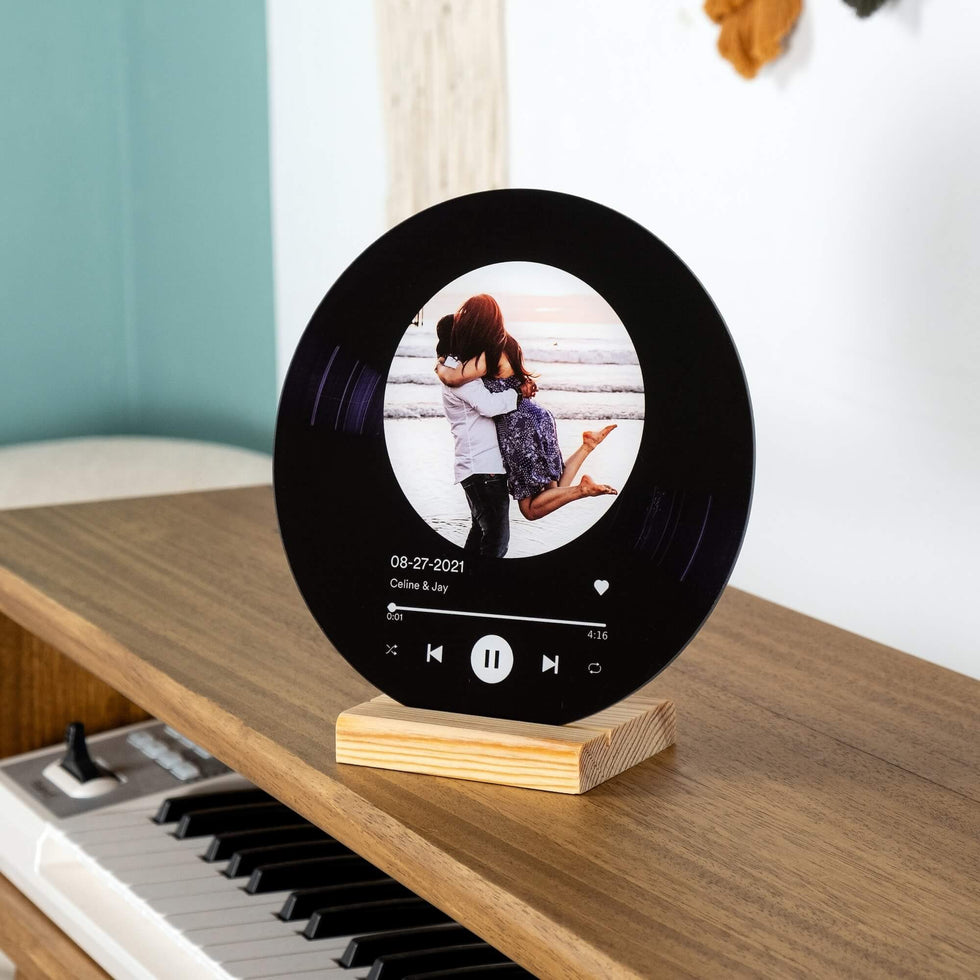 Song Plaque Vinyl Printing Record Acrylic Personalized Song – PixArts
