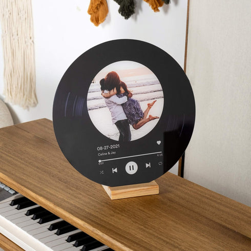 Song Plaque Vinyl Printing Record Acrylic Personalized Song – PixArts