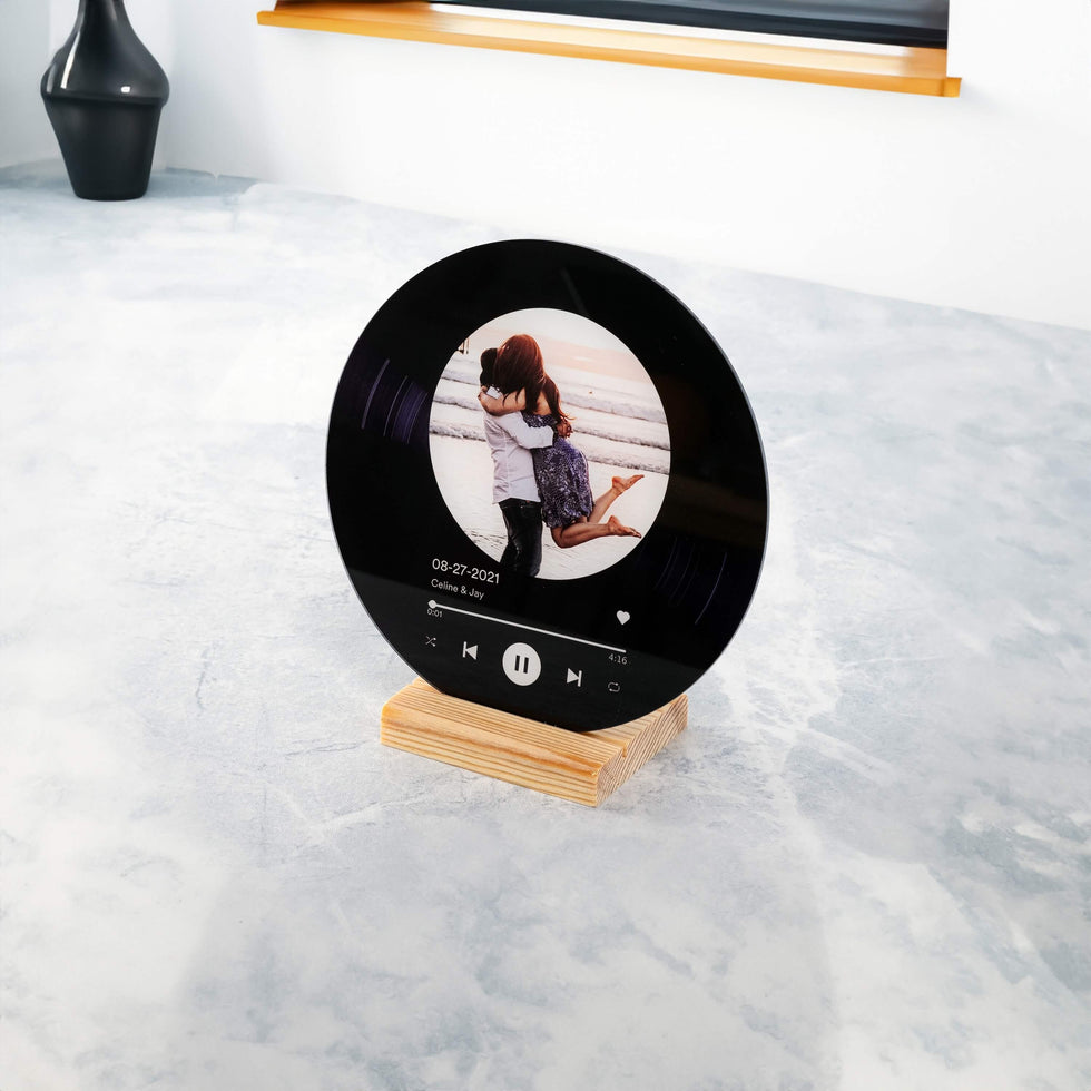Song Plaque Vinyl Printing Record Acrylic Personalized Song – PixArts