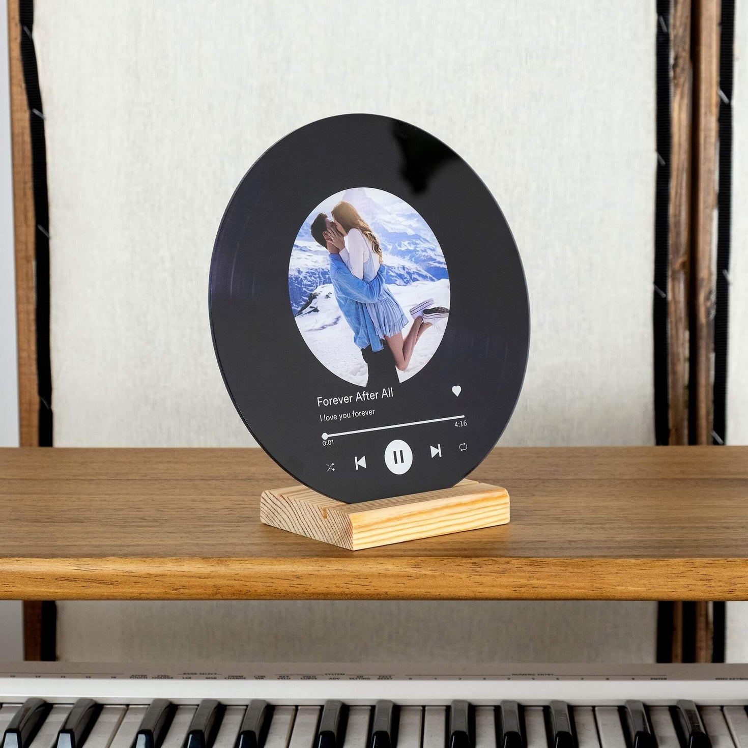 Song Plaque Vinyl Printing Record Acrylic Personalized Song – PixArts