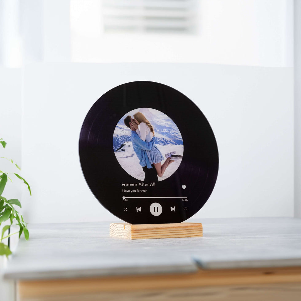 Song Plaque Vinyl Printing Record Acrylic Personalized Song – PixArts
