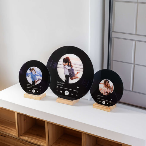 Song Plaque Vinyl Printing Record Acrylic Personalized Song – PixArts