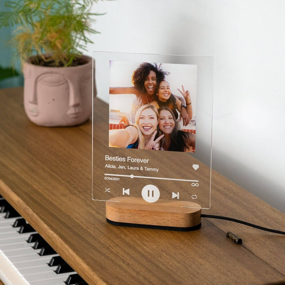 Song Plaque Album Cover Acrylic Music Plaque Personalized Gift – PixArts
