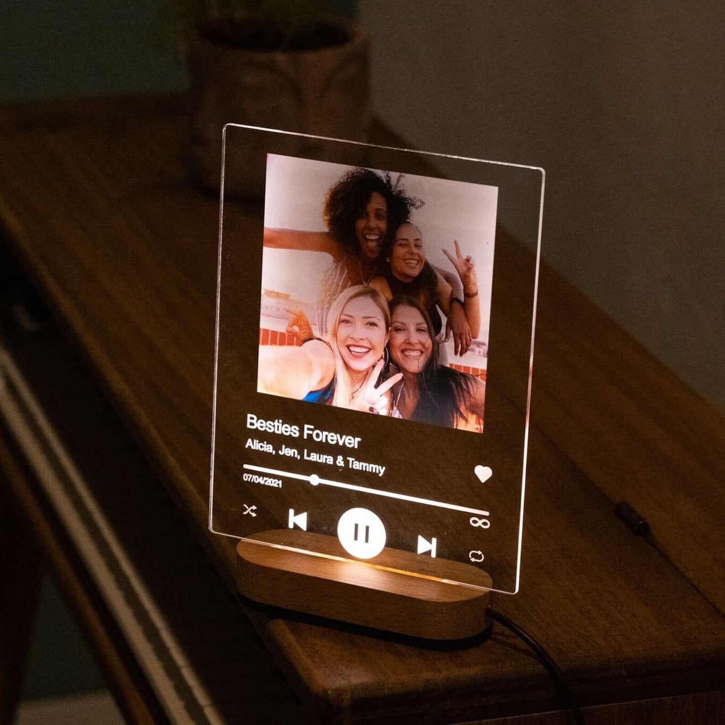 Song Plaque Album Cover Acrylic Music Plaque Personalized Gift – PixArts